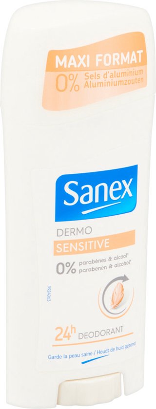 Sanex Deo Stick Dermo Sensitive 65 ml | bol