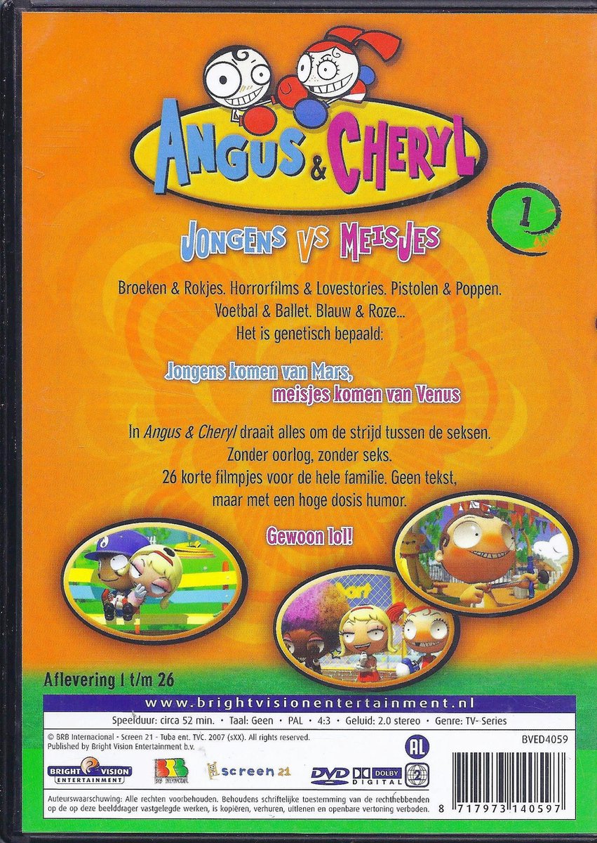 Angus & Cheryl 1 (Dvd) | Dvd's | bol