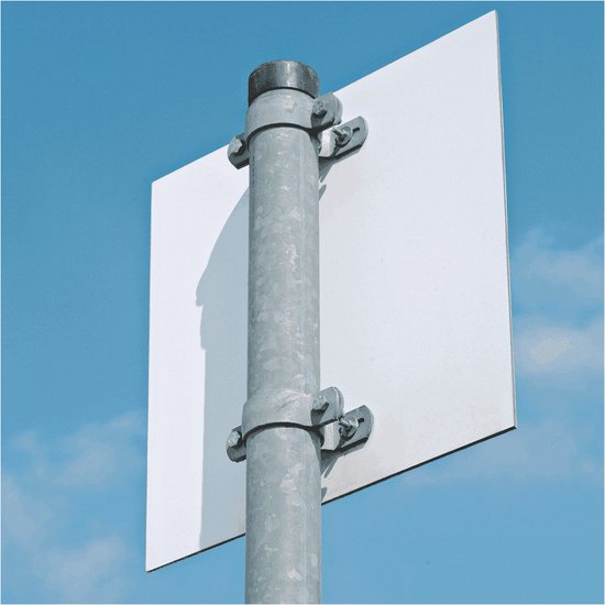 Buispaal met anker - 76 mm 3500 mm | bol