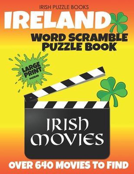 Irish Puzzle Books - Ireland Word Scramble, Ireland Buy Design ...