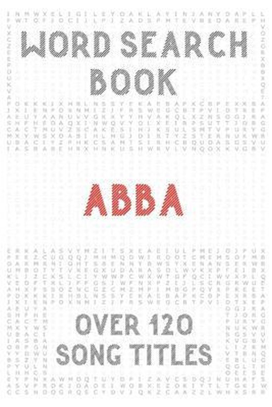 ABBA Word Search Book (over 120 song titles), Realfans Group ...