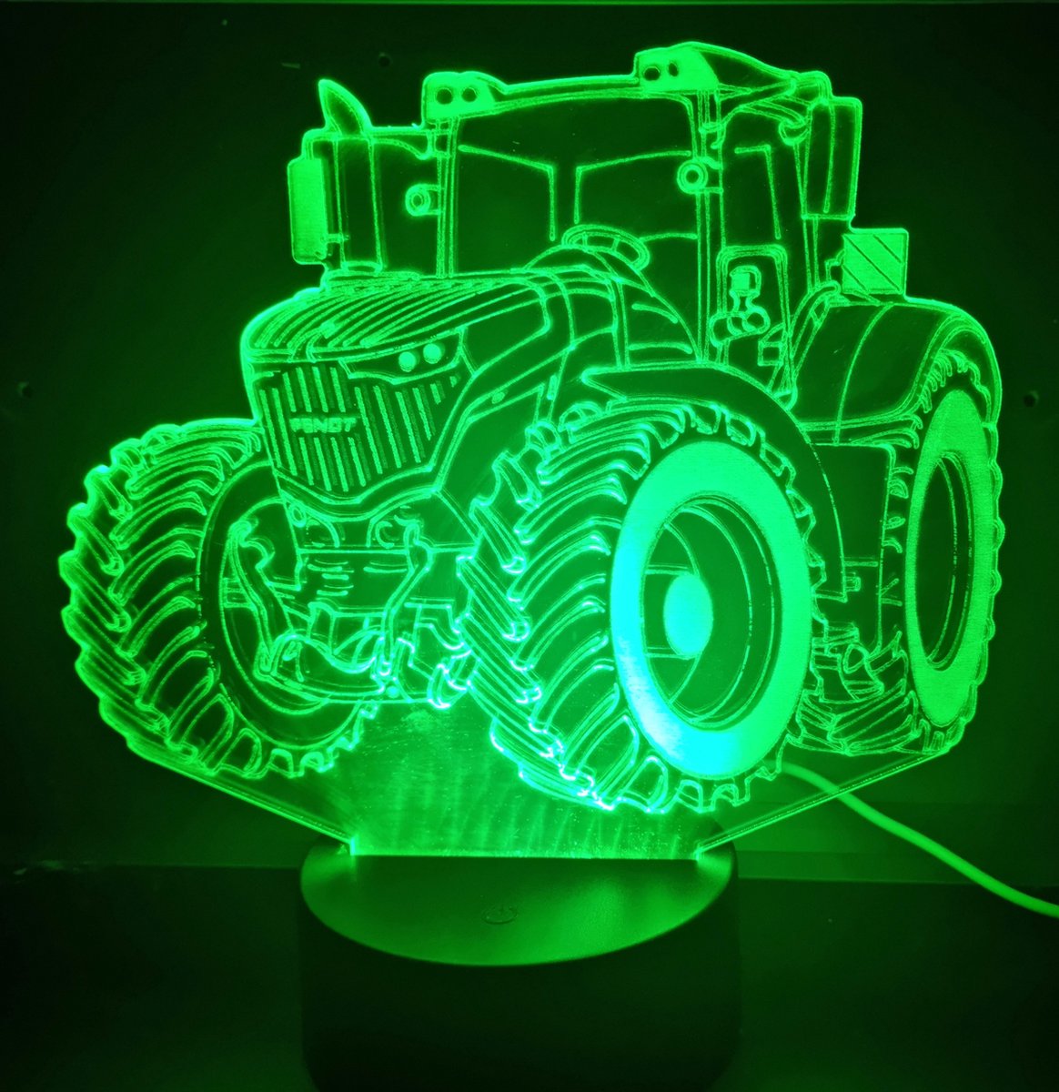 "TRACTOR FENDT" 3D Led lamp | bol.com
