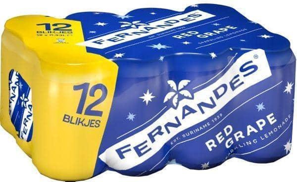 Fernandes | Red Grape | Tray 12 x 33 cl | bol.com