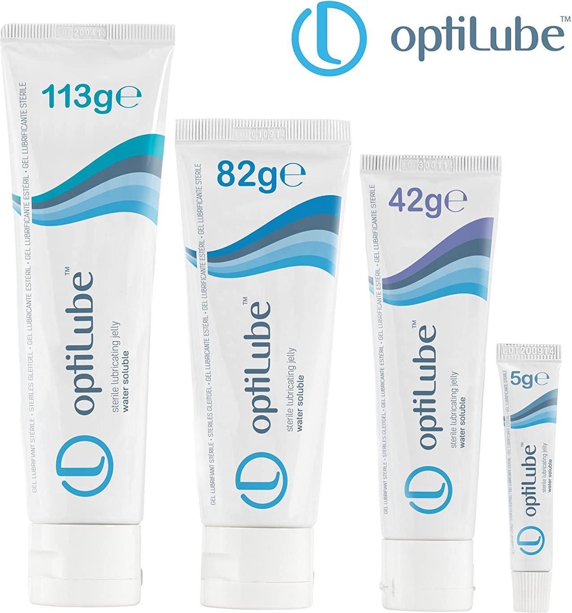 OptiLube Steriel Glijmiddel Gel Tube 5g - 6 stuks | bol