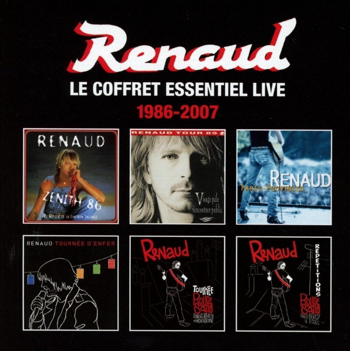 Coffret Essentiel Live, Renaud | CD (album) | Muziek | bol