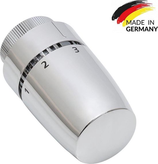 Karex® Valencia serie Thermostaat knop Aansluitingsset Radiator Kraan ...