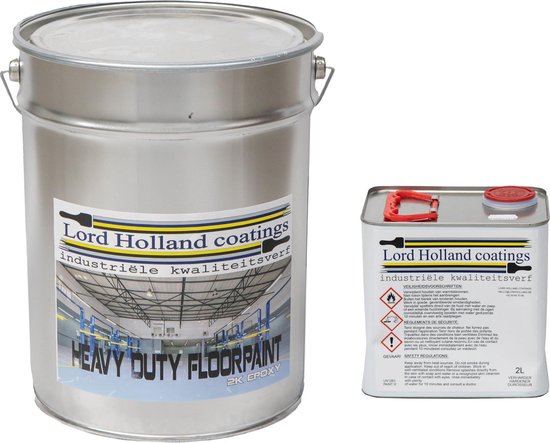 Lord Holland Coatings | Heavy Duty Floorpaint 2k Epoxy - Grijs (ral ...