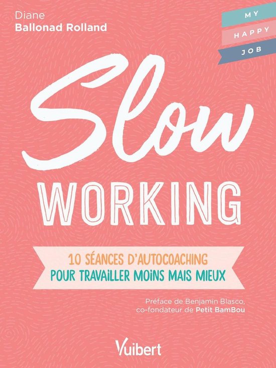 Slow working : 10 séances d'autocoaching pour travailler moins mais ...