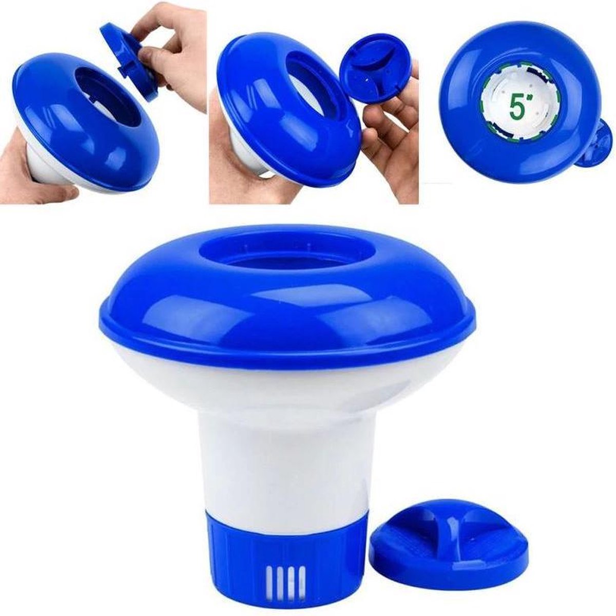 Chloordrijver klein - 20 gram tablet - zwembad - jacuzzi - drijver ...
