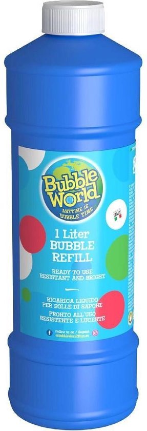 Bellenblaas navulling 1 liter - Bellenblaasmix navulverpakking | bol.com