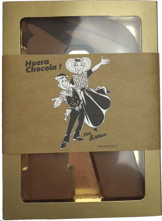 Joe & Mien Ambachtelijke Chocolade letter 'R' - Melk - 1 x 200 gram | bol