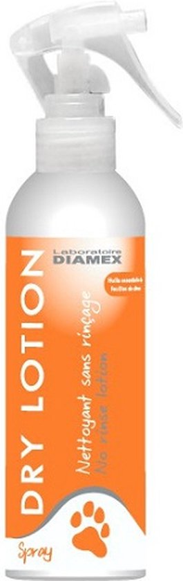Diamex Dry Lotion Spray - Droogshampoo Zonder Spoelen, Met Citroenolie ...