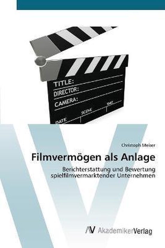 Filmvermoegen als Anlage | 9783639394412 | Christoph Meiser | Boeken | bol.com