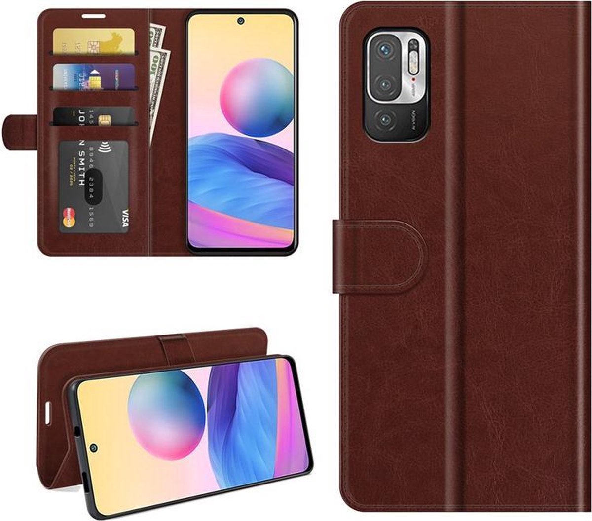 Xiaomi Redmi Note 10 5G hoesje - MobyDefend Wallet Book Case (Sluiting ...