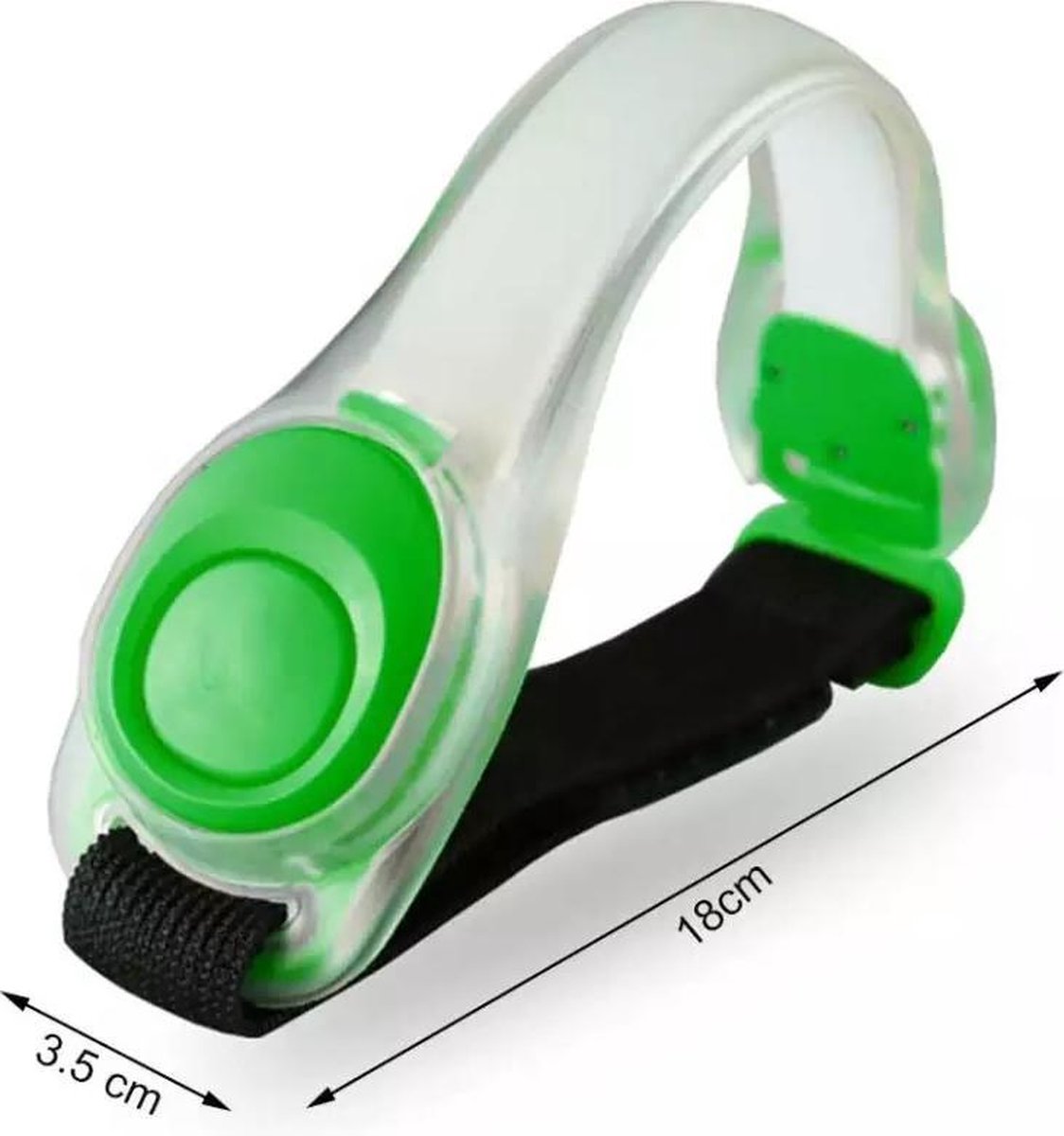 Reflecterende Hardloop Verlichting - Hardloop / Fiets Sport Armband Met ...