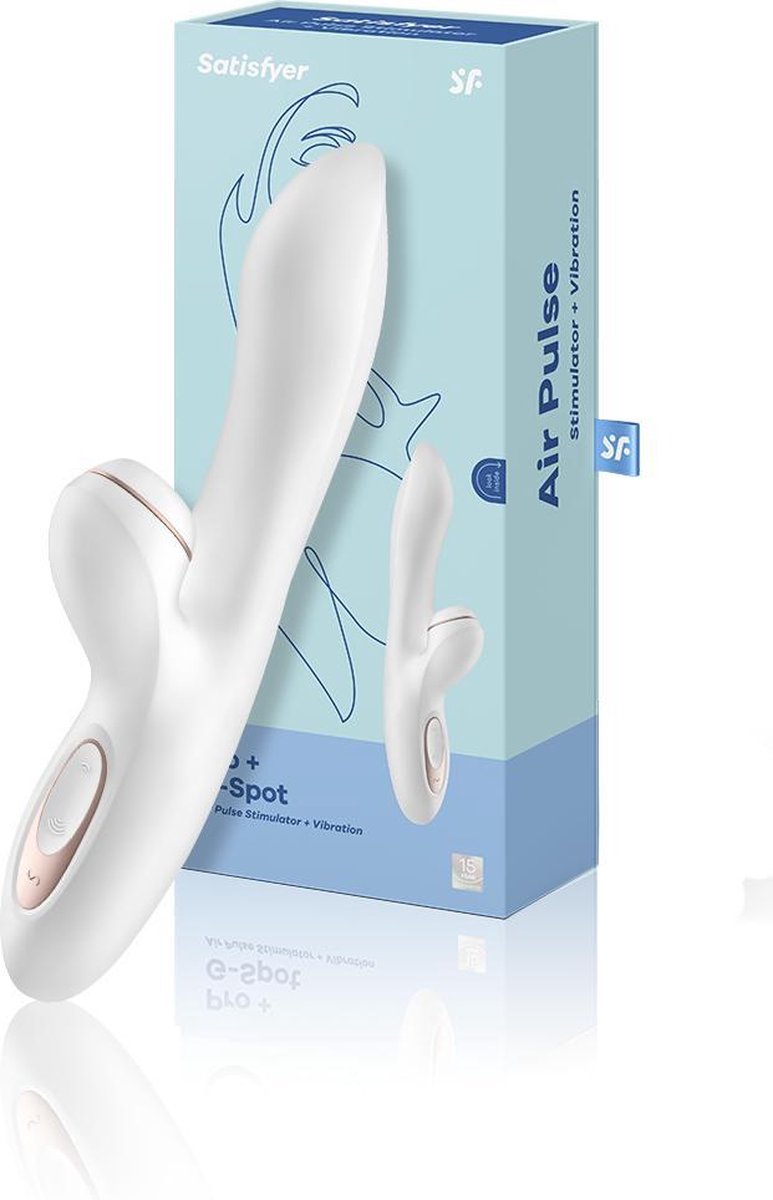 Satisfyer Pro + G-Spot - Rabbit Vibrator - Wit | bol.com