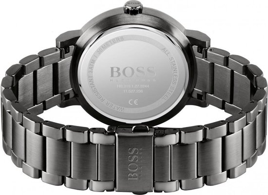 Hugo Boss - 1513793 - Horloge - Mannen - Blauw- RVS - Ø 42 mm | bol