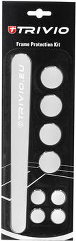TRIVIO - Fiets Frame Bescherming Kit Clear | bol.com