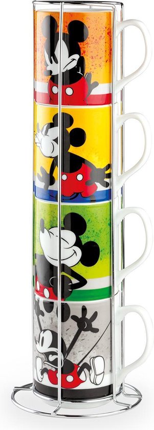 Egan - Set stapelbare Mokken Mickey I AM + Rekje | bol
