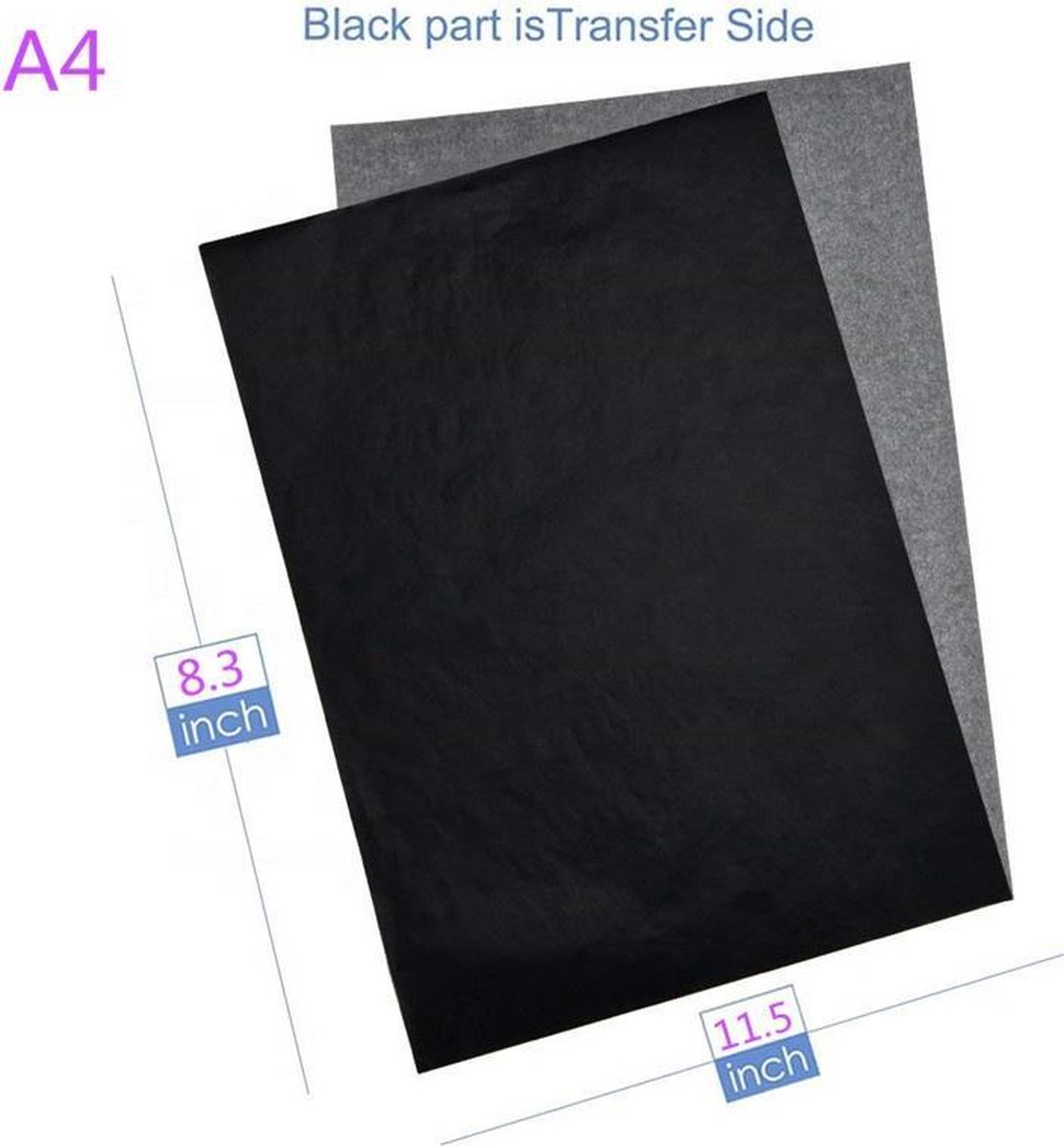 10x Carbonpapier - Carbon Papier - 10 stuks - overtrekpapier ...