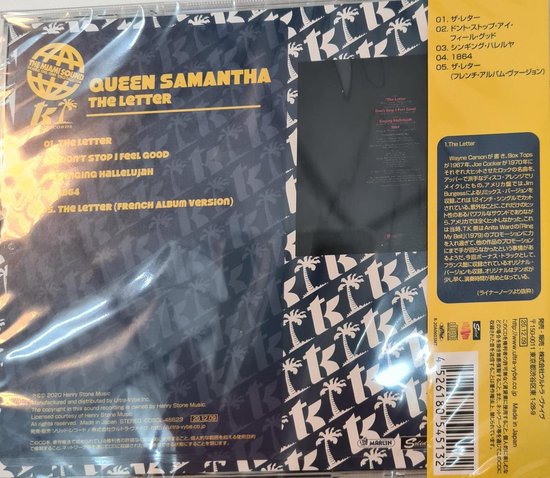 Queen Samantha - Letter (CD), Queen Samantha | CD (album) | Muziek ...