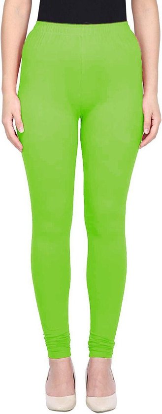 Premium Dames Legging Katoen | Basic Legging | Groen - M | bol