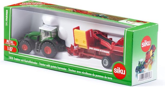SIKU 1808 Fendt met Aardappelrooier | bol.com