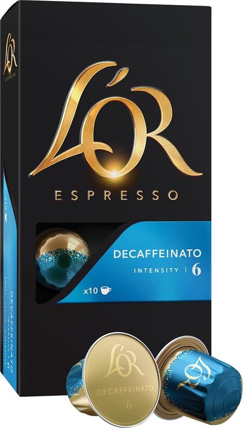 L'Or Decaffeïnato Koffiecapsules - 10 stuks | bol
