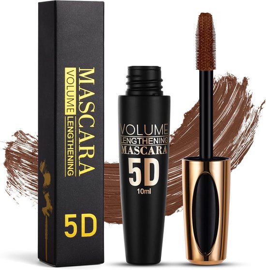 MAXFINE |Bruine Mascara | Verlengende Mascara | Waterproof mascara ...