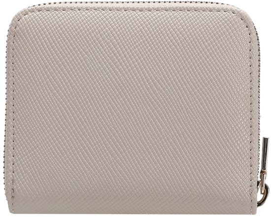 GUESS portemonnee Laurel II SLG Small Zip Around Wallet Bone crème | bol
