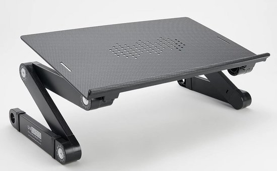Verstelbare Laptopstandaard XL voor Bureau en Bed - Opvouwbaar ...