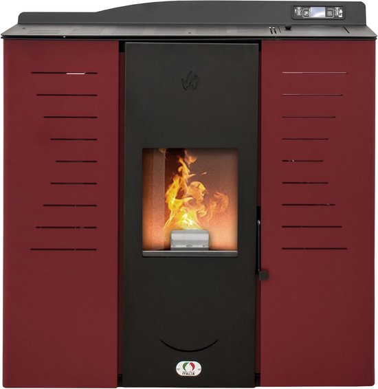 Hoogrendement Pelletkachel 25 kW met WiFi voor Verwarming en Warm Water ...