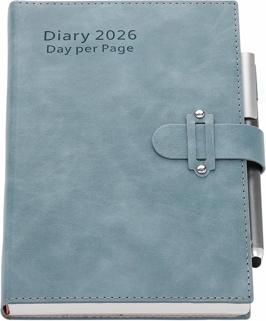 Agenda 2026 A5 Dagplanner Hardcover - Januari t/m December - Inclusief ...