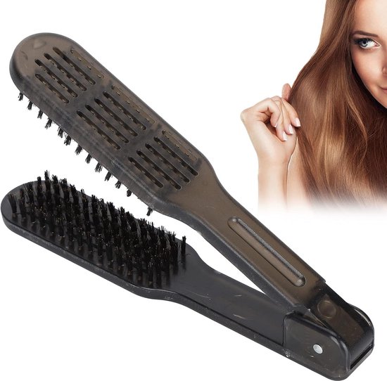 Antistatische Haarborstel voor Steil Haar en Styling - Hittebestendig | bol