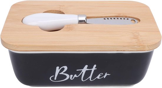 Ceramic Butter Dish - Butter Container met een Capaciteit van 500 Ml ...