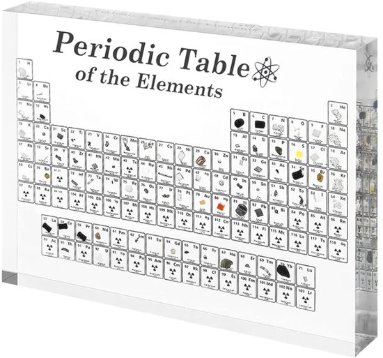 Periodiek Systeem der Elementen - Scheikunde - Chemie - Acrylic ...
