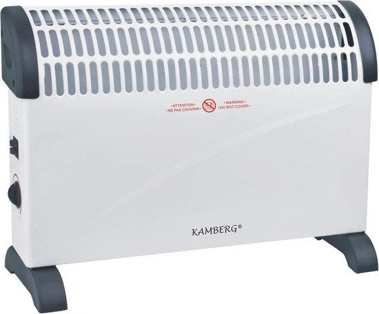 Convector Verwarming – Elektrische Radiator met Thermostaat en 3 ...