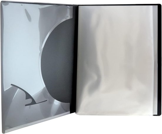 Personaliseerbare Harde Hoezen A4+ en A5 – Map met Zwarte Rug voor ...