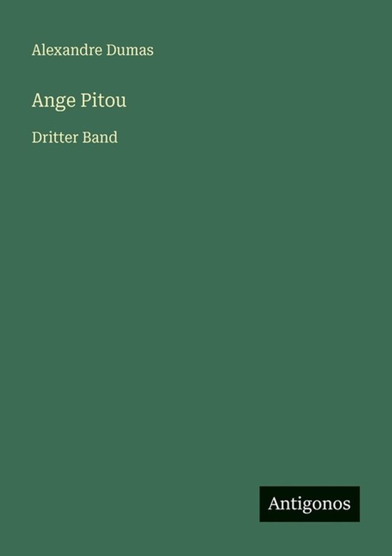 Ange Pitou, Alexandre Dumas | 9783566073015 | Boeken | bol