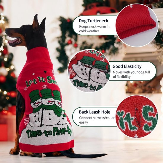 Warme Hondentrui met Rolkraag voor Alle Hondenmaten | bol