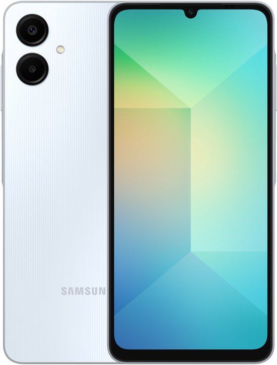 Samsung Galaxy A06 - 128GB - Light Blue | bol