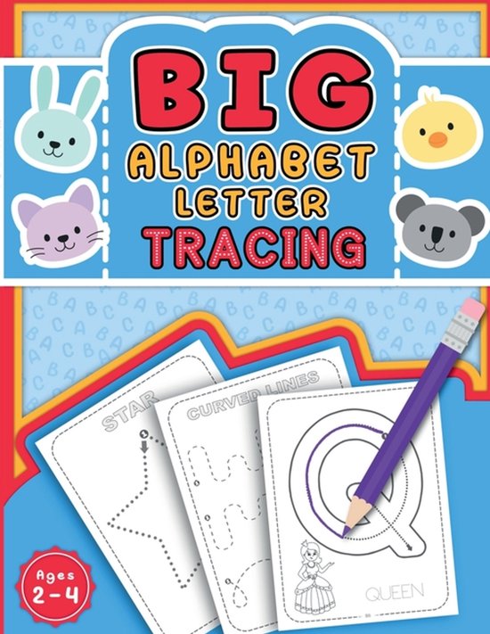 Big Alphabet Letter Tracing, Avantgarde Little Press | 9798885309202 ...
