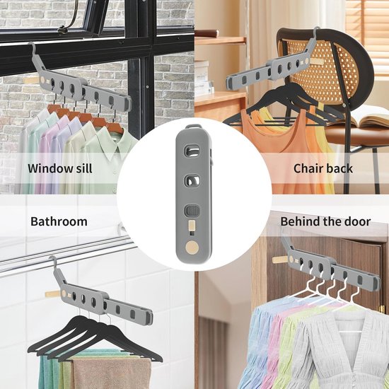 Ruimtebesparende Antislip Kleerhangers Kastorganizer Met Ruimtebesparende Antislip Kleerhangers Kastorganizer Met