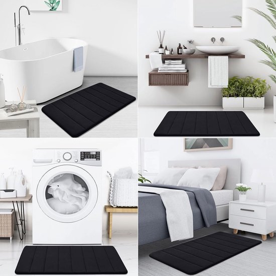 Extra Grote Badmat Traagschuim Antislip en Absorberend 40 x 120 cm ...