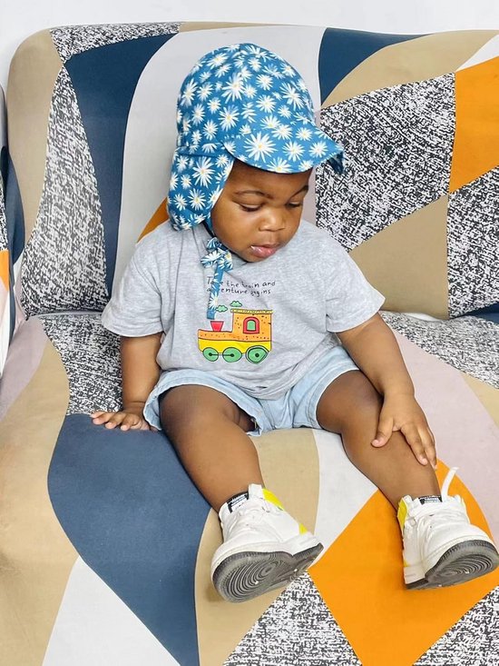 Verstelbare Baby Zonnehoed met Brede Rand en Nekbescherming | bol