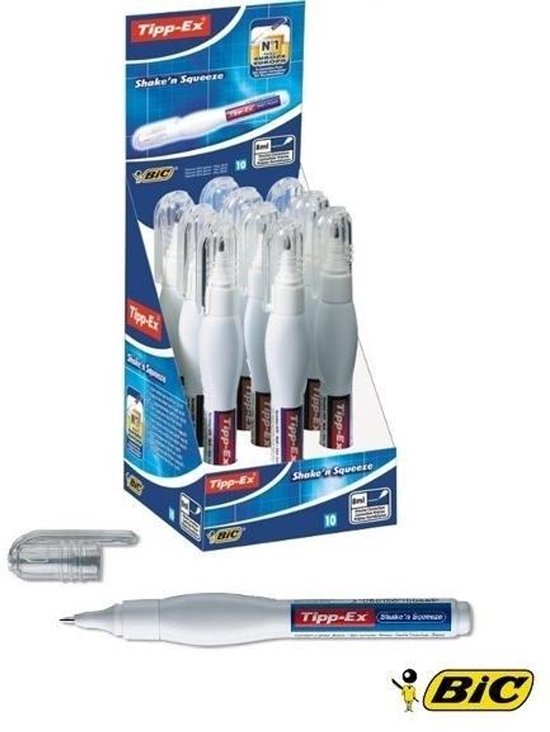 Correcteur Tipp-Ex White - Haute qualité 8 ml | bol
