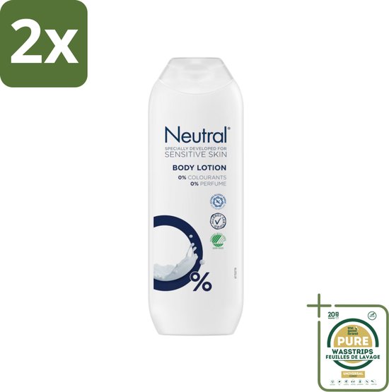 Neutral - Bodylotion - Gevoelige Huid - 0% Kleurstof & Parfum - 250 ml ...