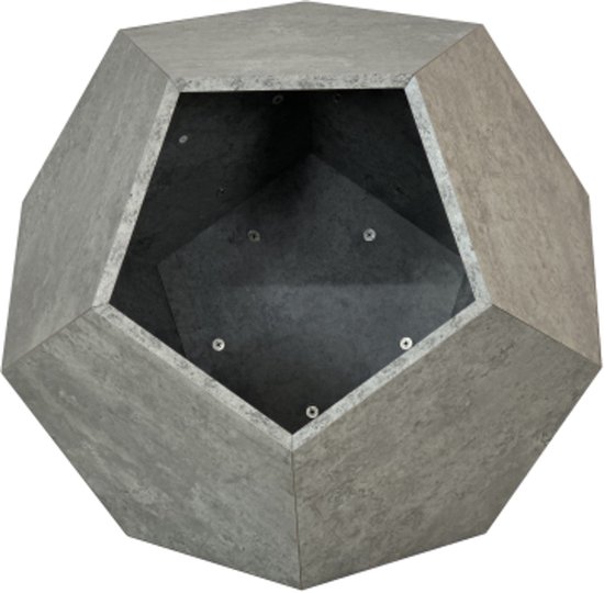 Kattenhuis Bijtafel 66×66×53cm Bank Woonkamer Cementgrijs MDF Materiaal ...