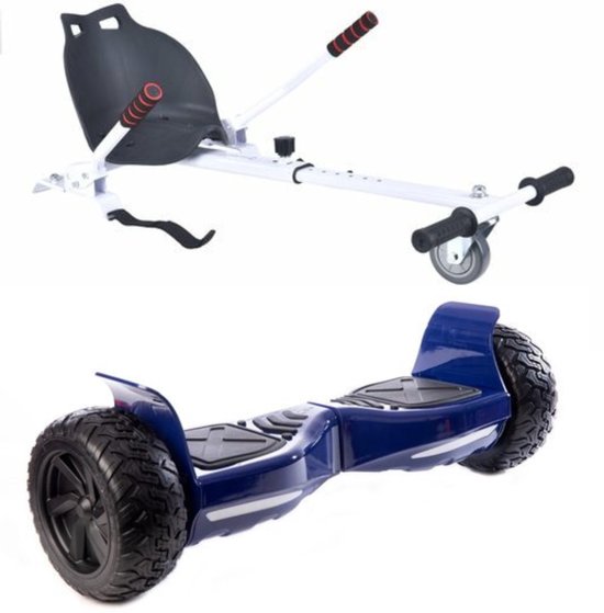 Altrado - Hoverboard + Hoverkart – Dark Blue - 8.5 inch Off-Road - 15 ...