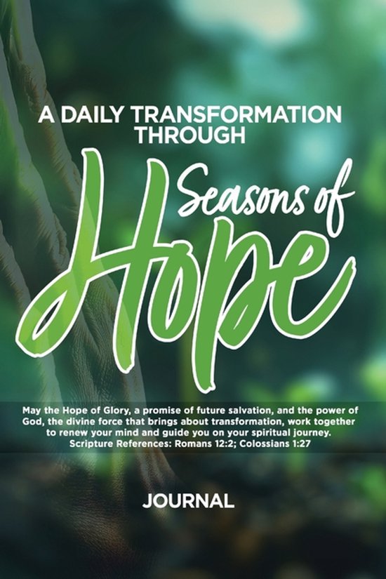 A Daily Transformation Through Seasons of Hope, Mount Moriah Missionary ...